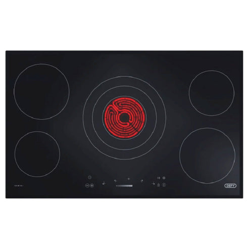 Defy 5 Plate Ceran Built-in Hob Black - DHD514 – Ismails Furnishers
