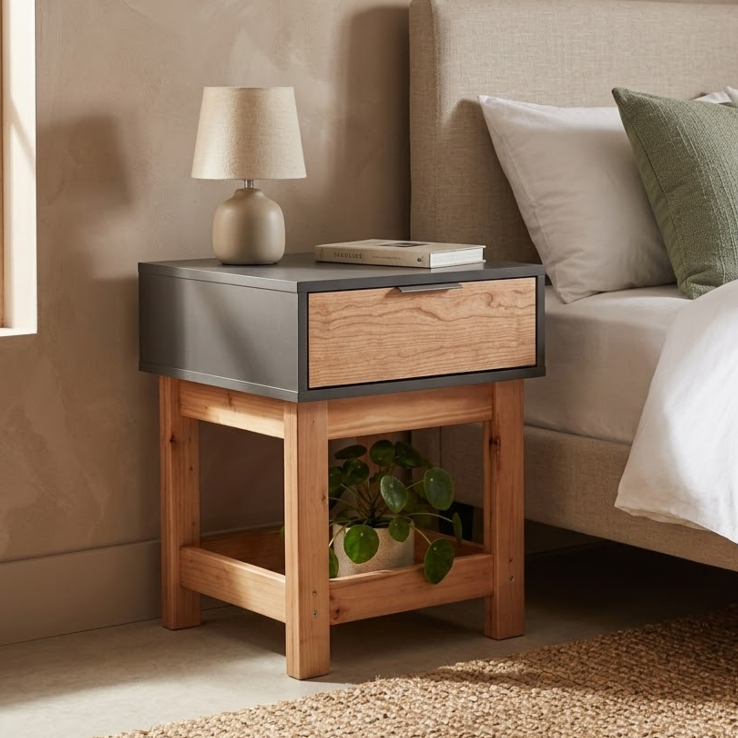 Cooper 1 Drawer Pedestal – Ismails Furnishers